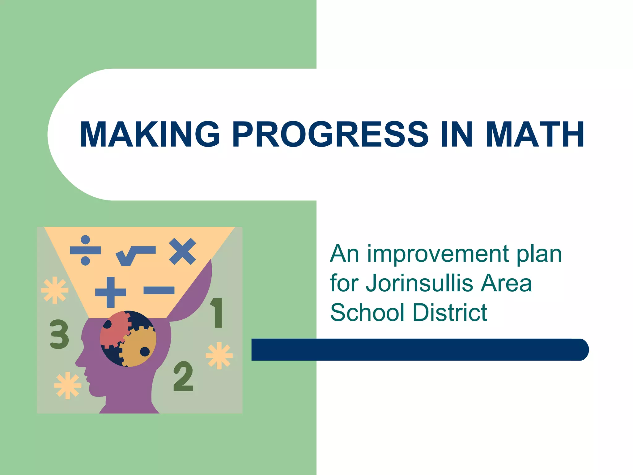 Gto Math Professional Development Plan | PPT