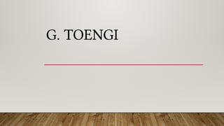 G tongei Biography, Early life, Career.pptx
