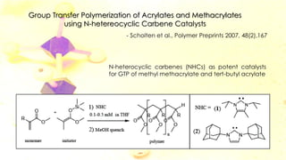 Group Transfer Polymerisation (GTP) | PDF