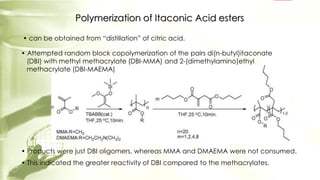 Group Transfer Polymerisation (GTP) | PDF