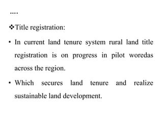 Evaluation of land administration challenges and gaps.pptx