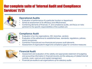Audit and compliance services | PDF