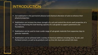 Plastic as soil Soil Stabilizer | PPTX