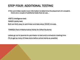 Gt procedure presentation | PPTX