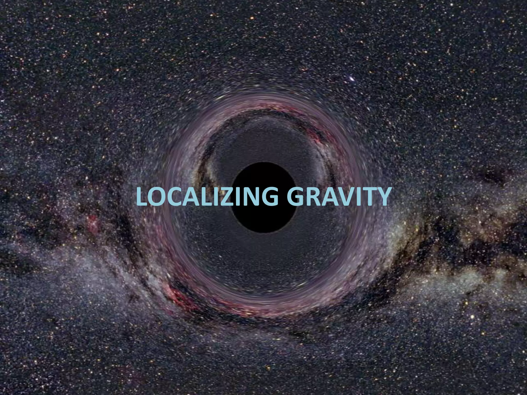 Introduction to the General Theory of Relativity | PPTX