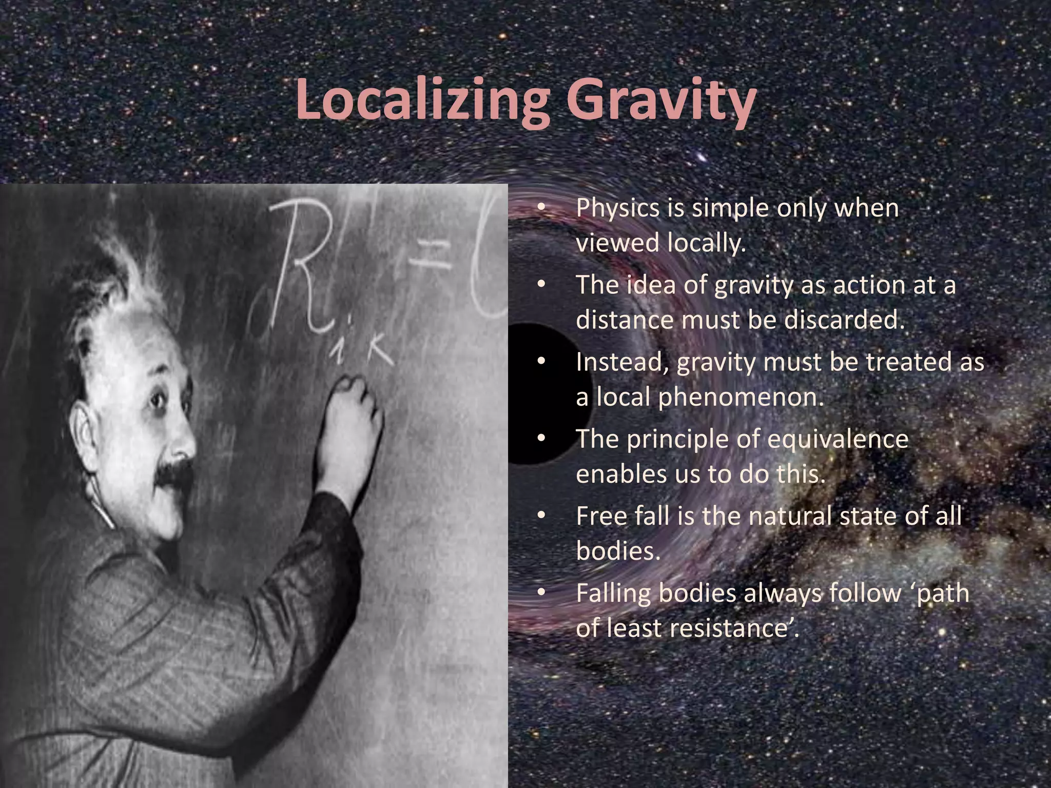 Introduction to the General Theory of Relativity | PPTX