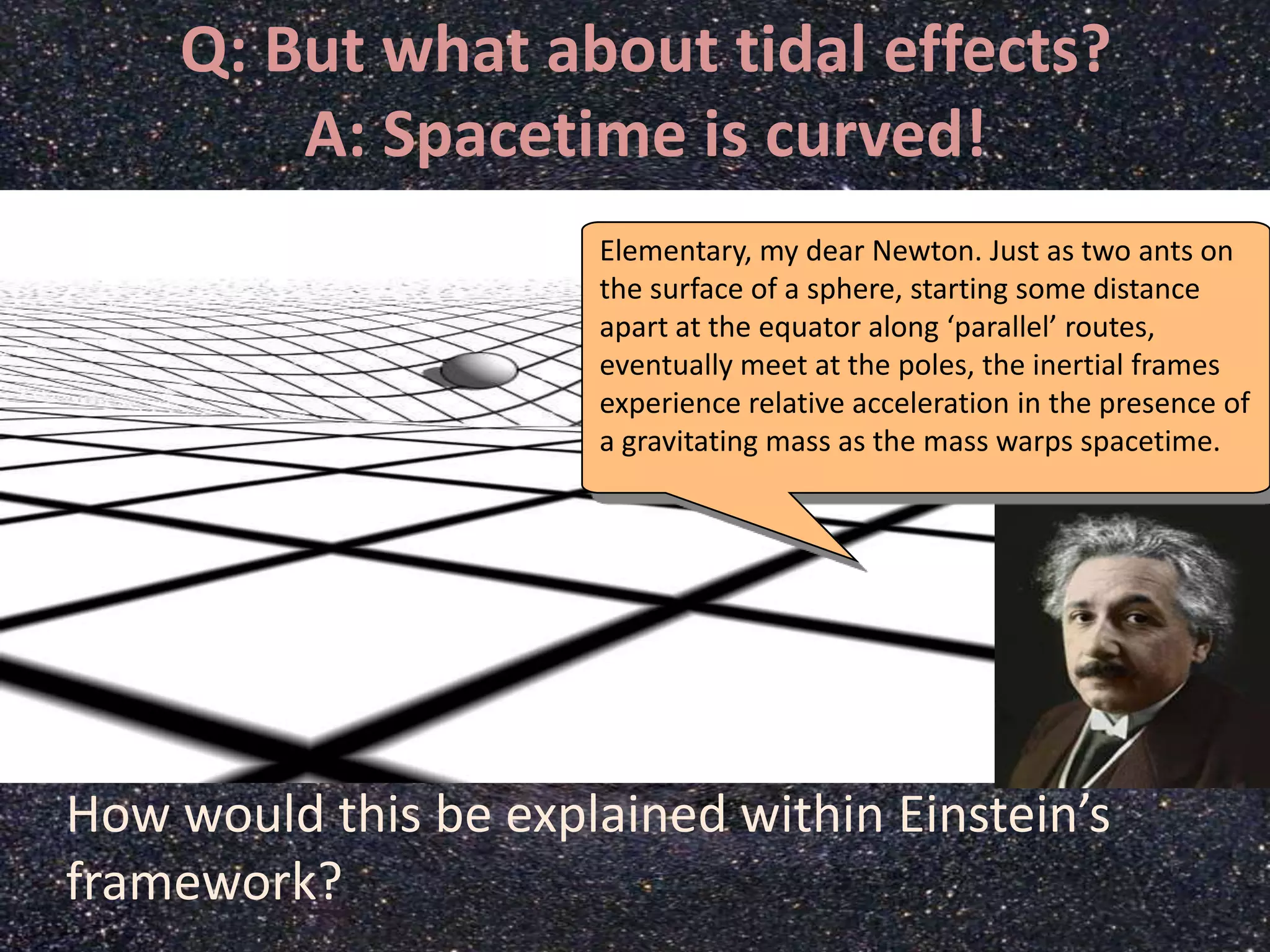 Introduction to the General Theory of Relativity | PPTX