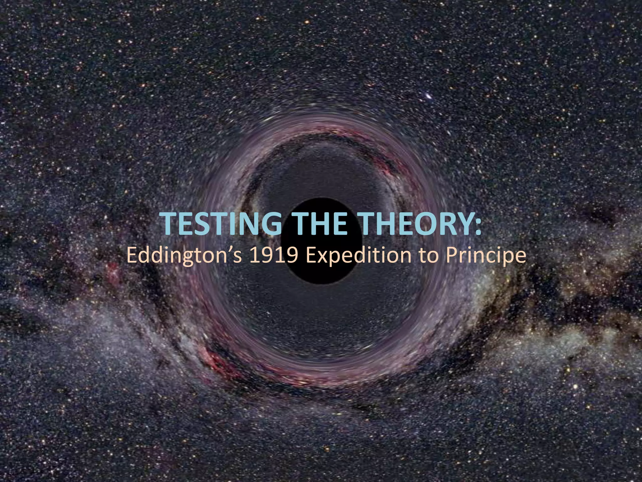 Introduction to the General Theory of Relativity | PPTX