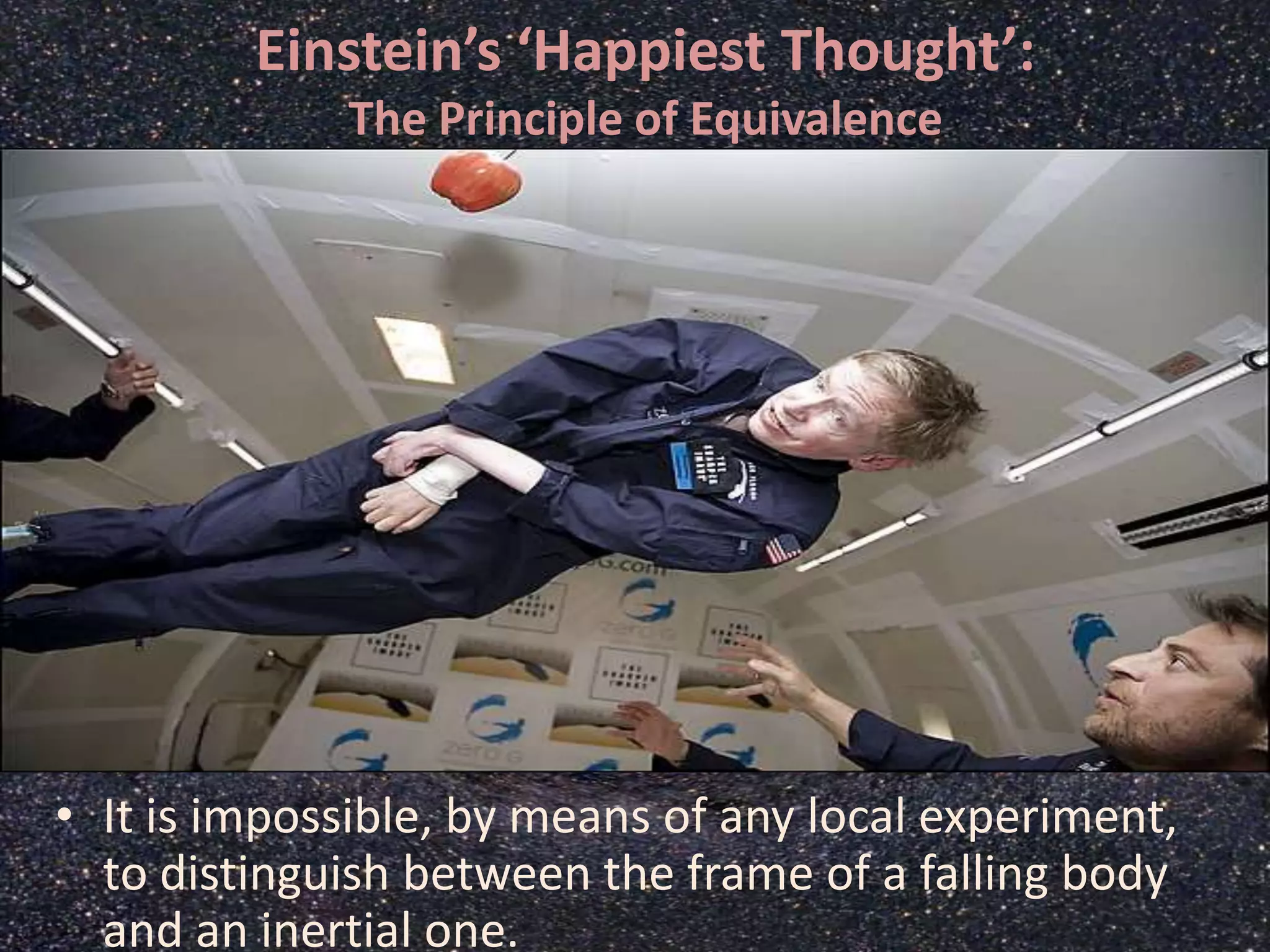 Introduction to the General Theory of Relativity | PPTX