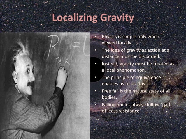 Introduction to the General Theory of Relativity | PPTX