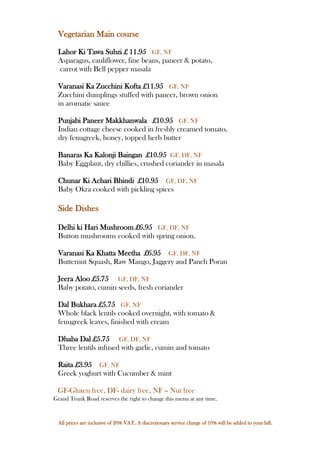 A la carte | PDF