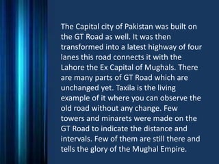 The Grand Trunk Road | PPTX