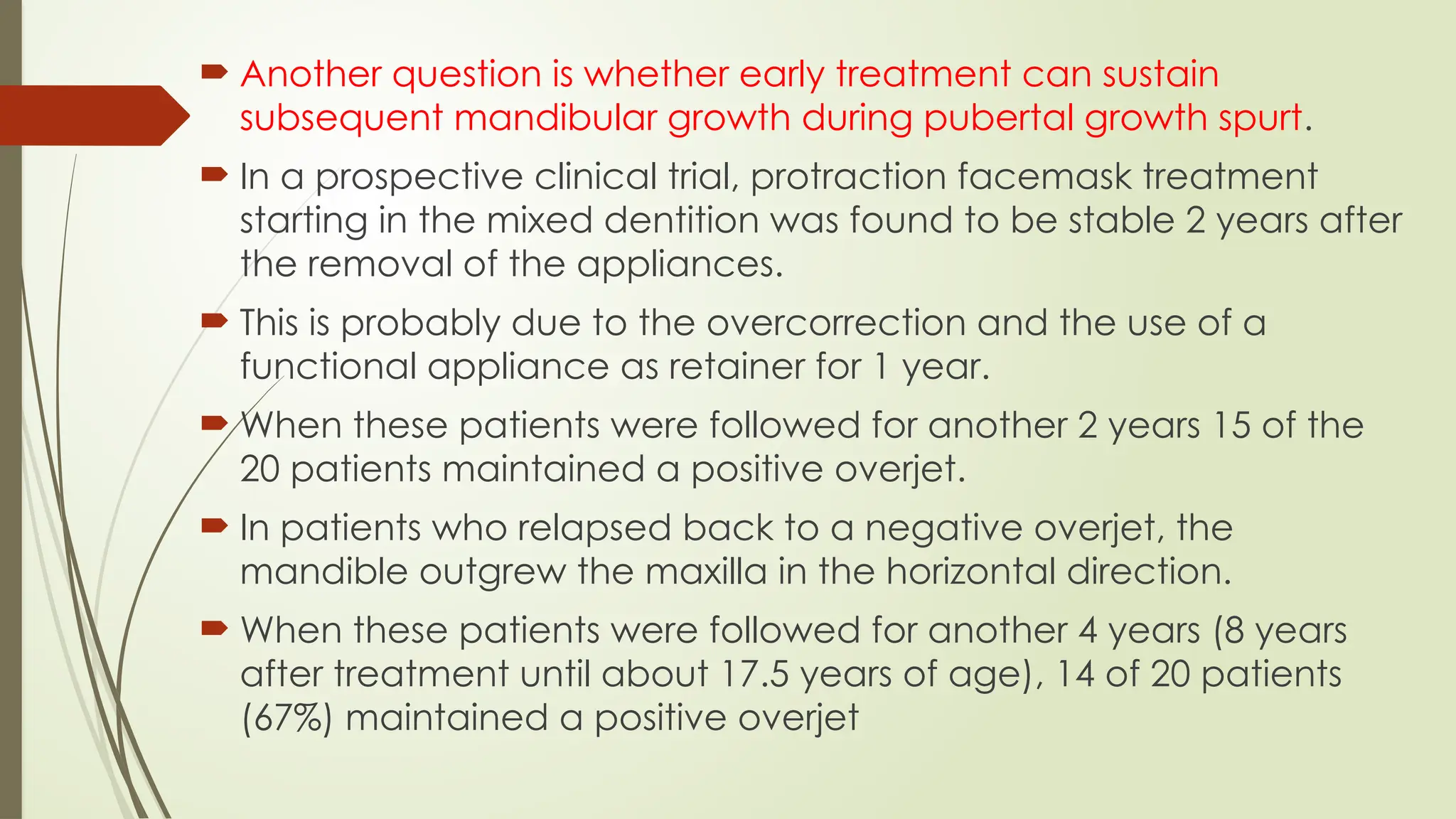 Treatment timing using GTRV in class 3 .pptx