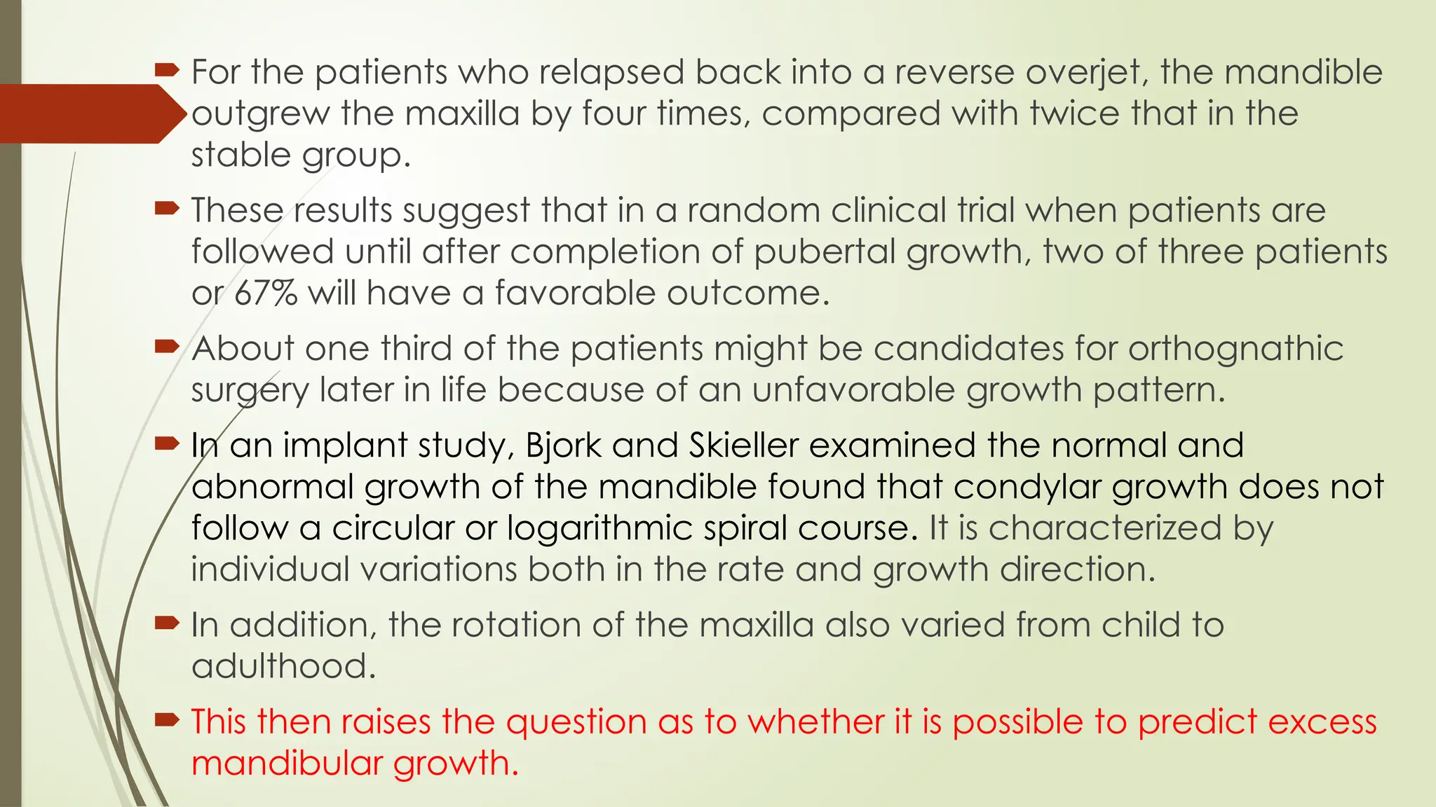 Treatment timing using GTRV in class 3 .pptx