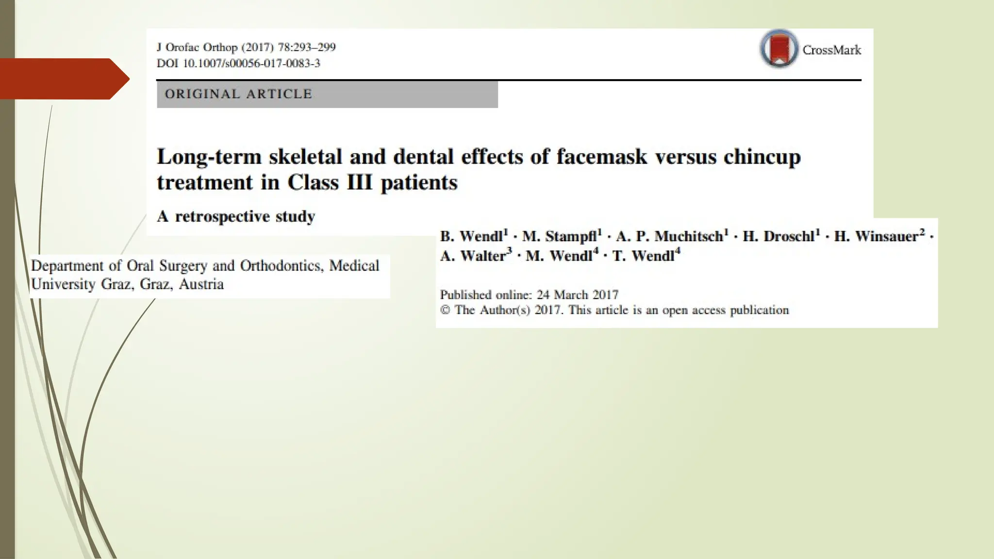 Treatment timing using GTRV in class 3 .pptx