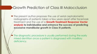 Treatment timing using GTRV in class 3 .pptx