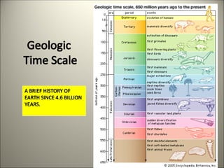 GEOLOGIC TIME SCALE powerpoint presentationppt | PPT