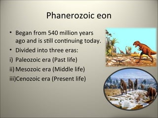 GEOLOGIC TIME SCALE powerpoint presentationppt | PPT