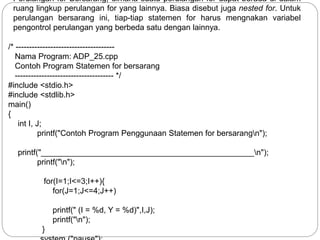 4 adp struktur perulangan | PPT