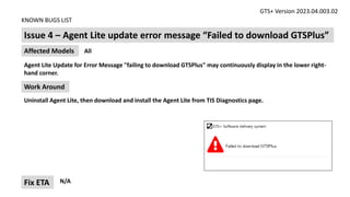 GTS+_Known_Bugs_V2023.04.003.02_Techinfo.pdf
