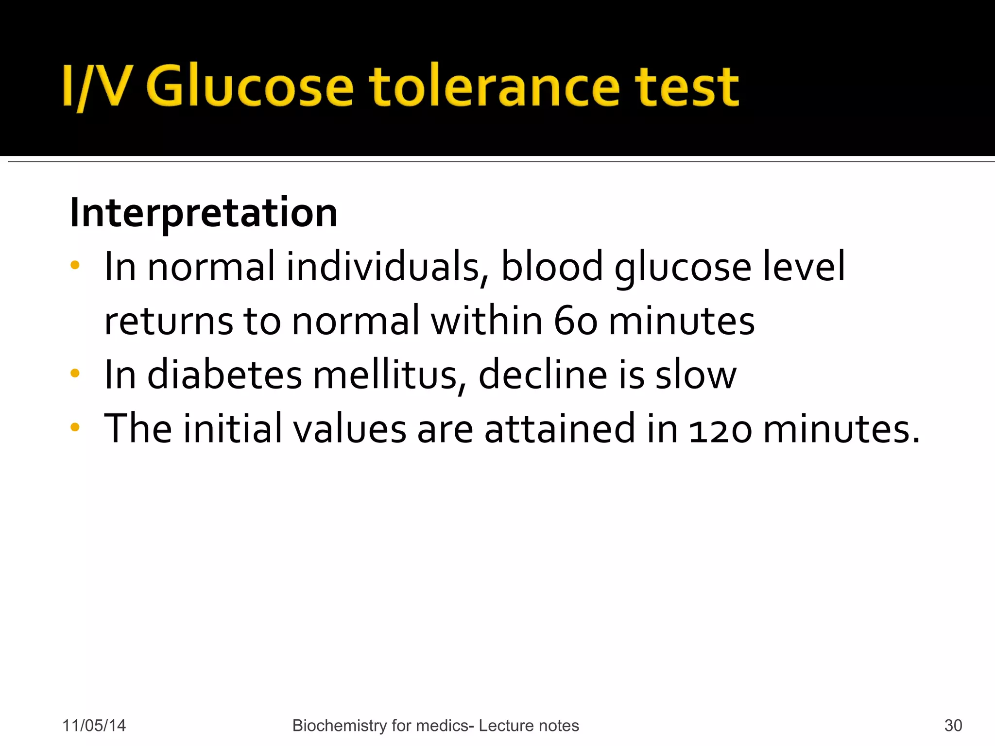 Glucose Tolerance Test | PPT