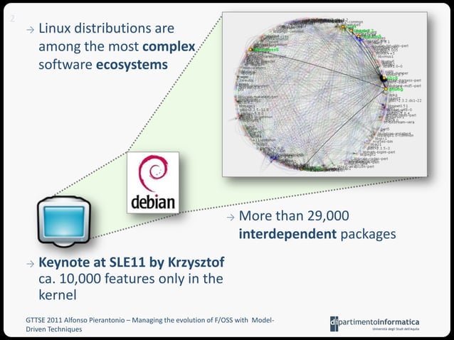 Managing the evolution of F/OSS with Model Driven Techniques | PPT