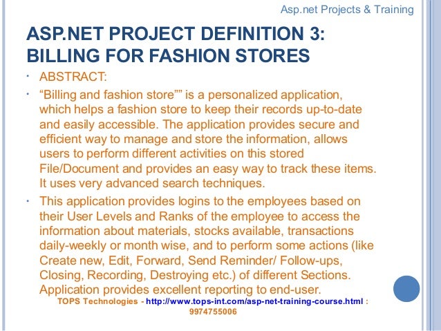 Gtu Approved Project Definitions In