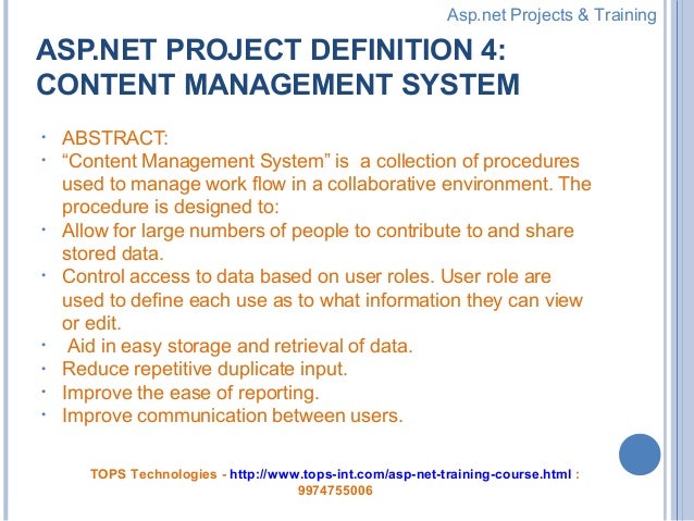 Gtu Approved Project Definitions In
