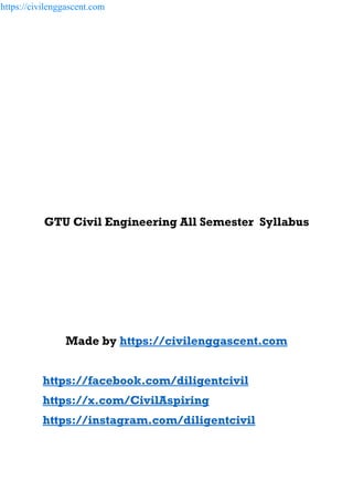 GTU Civil Engineering All Semester Syllabus.pdf