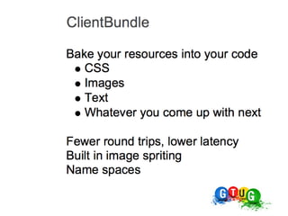 Google Web toolkit GWT 2.0 UiBinder Talk @ South Florida Google Technology User Group (GTUG ...