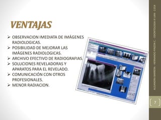 Exp. radiovisiografia alejandra - hernando | PPTX