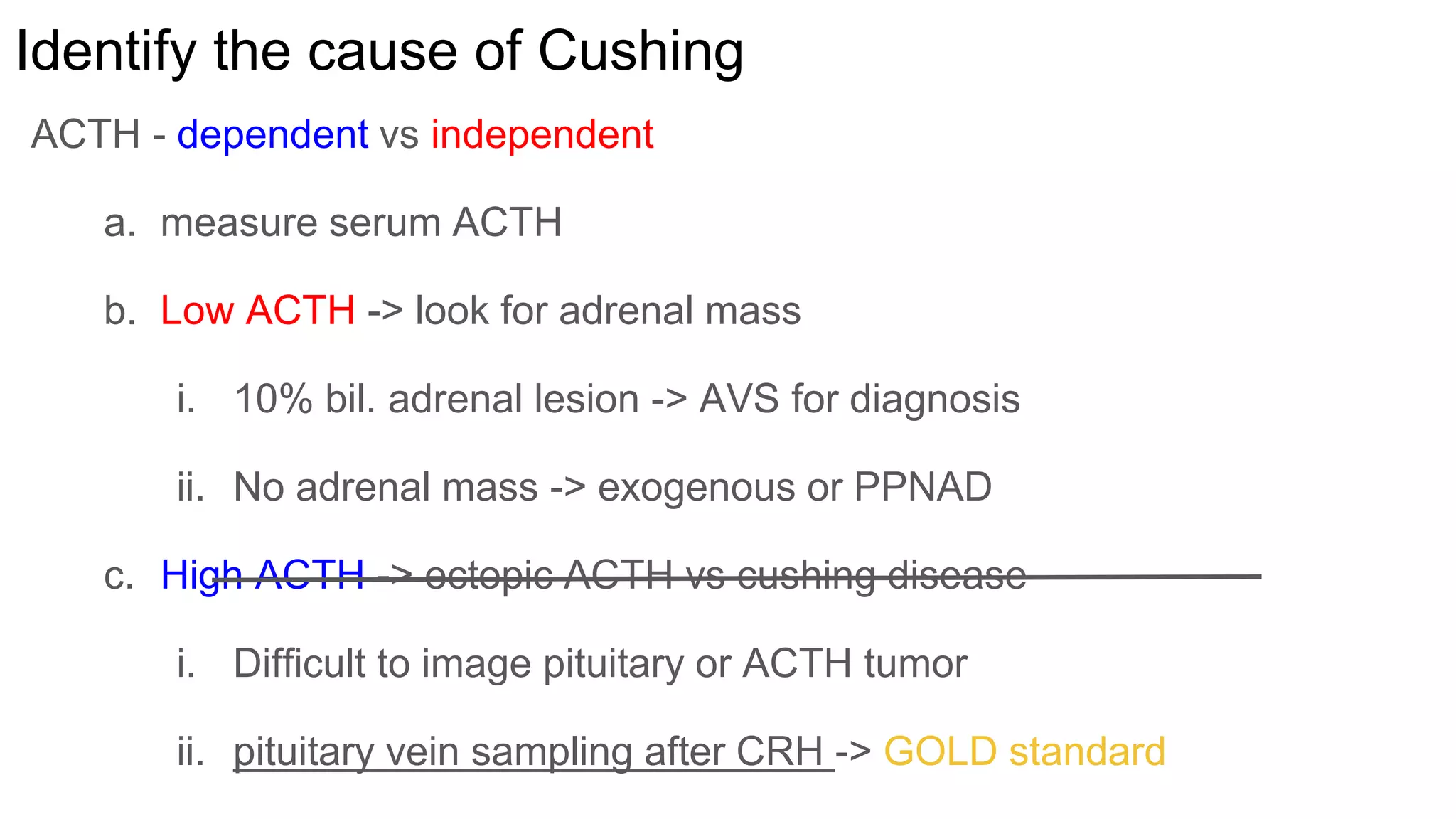 Cushing syndrome | PPTX