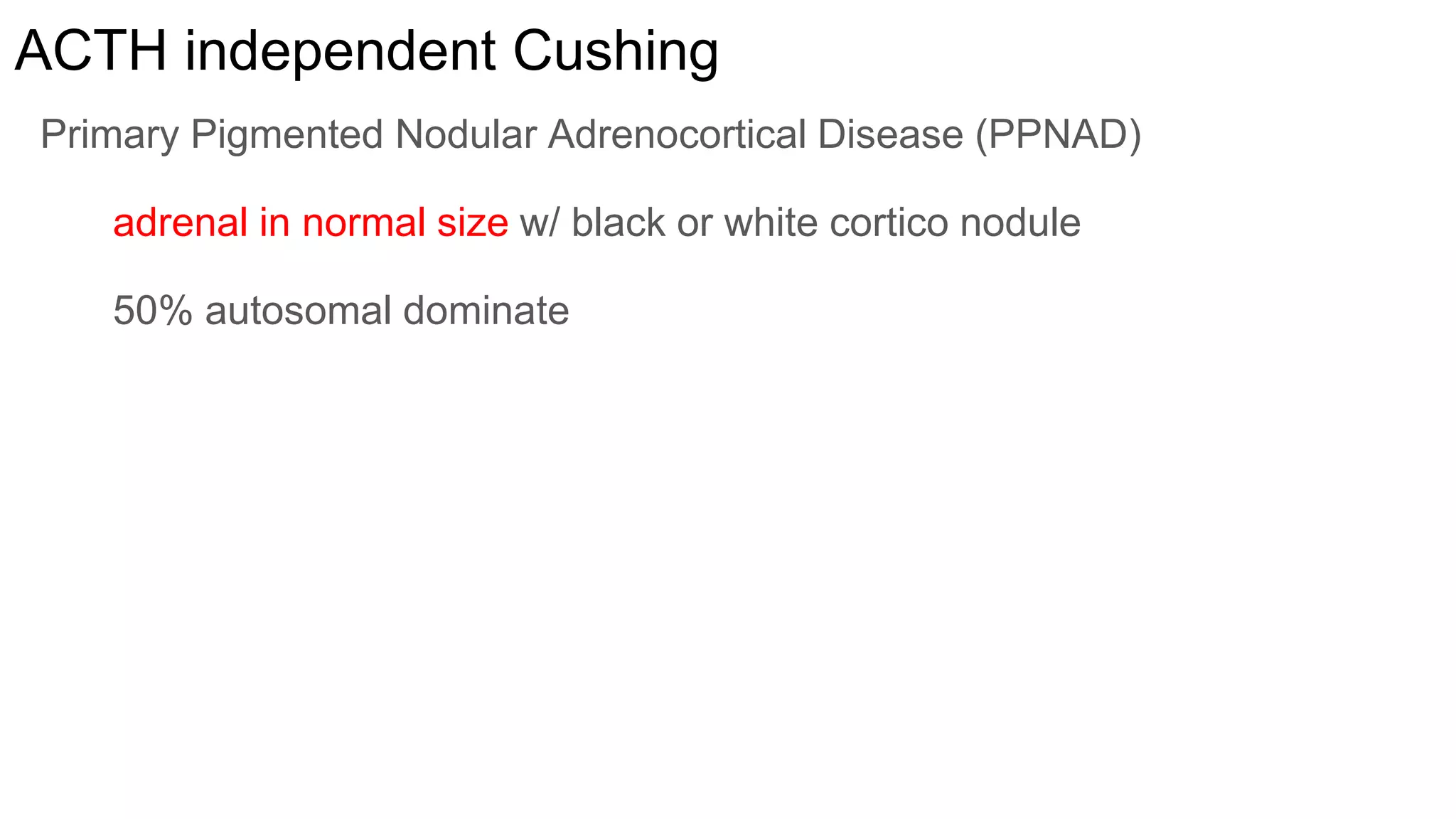 Cushing syndrome | PPTX