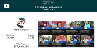 GTV_Profile Social Media Offcial Account GTV & Strategy Content Post ...