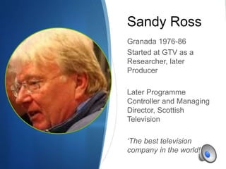 Granadaland: Histories and Memories of Granada TV in the North West of ...