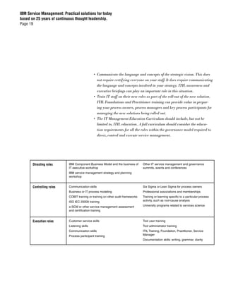 IBM Service Management Paper | PDF
