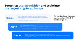 GTX's $25M pitch deck: new crypto exchange by 3AC & CoinFLEX founders | PDF