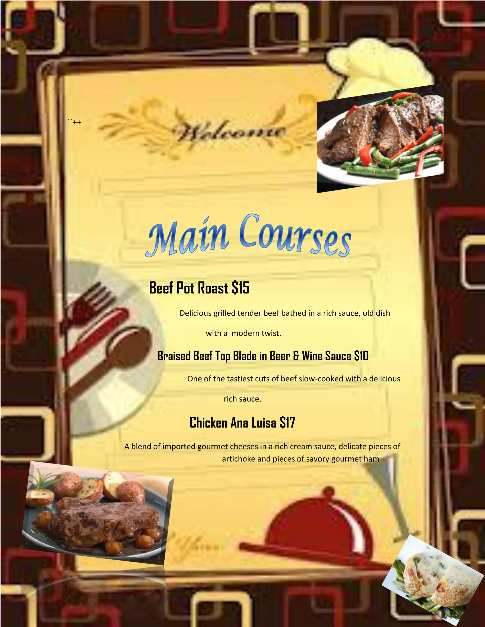 Salvadorian food (Menu) | PDF | Desserts and Baking | Food & Drink