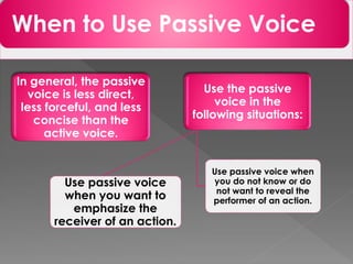 The Structure of Passive Voice | PPT