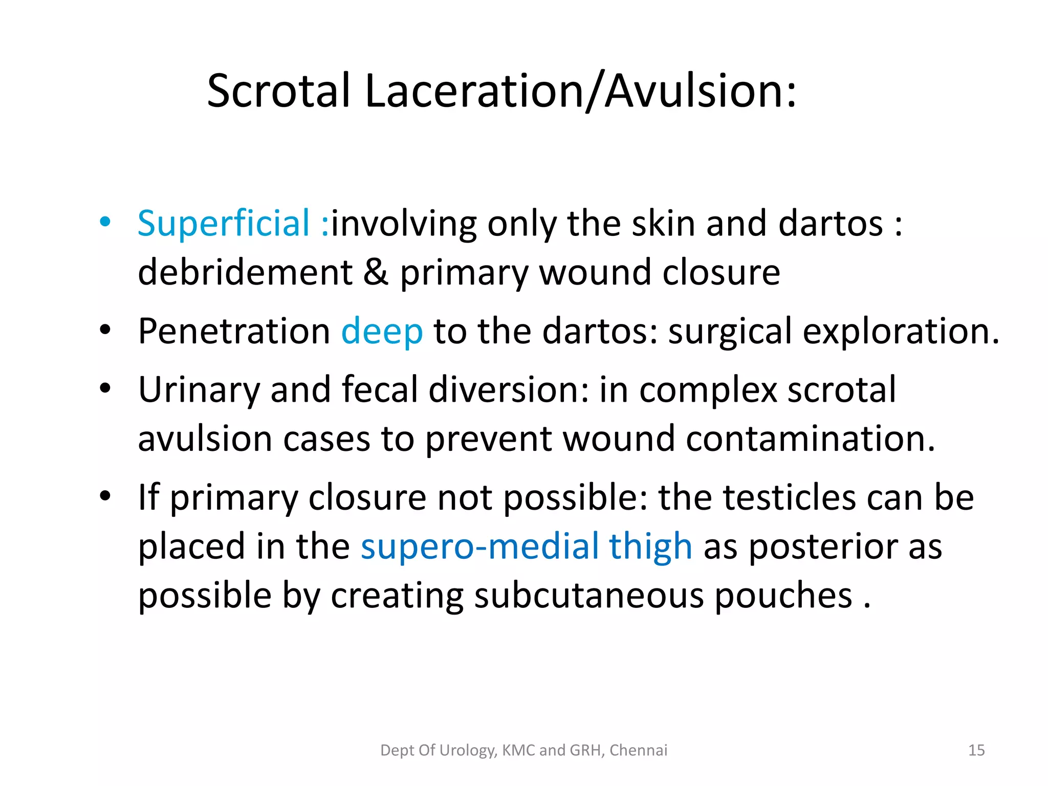 Gu trauma- external genitalia | PDF