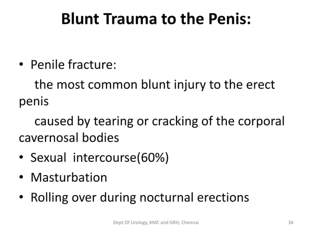 Gu trauma- external genitalia | PDF