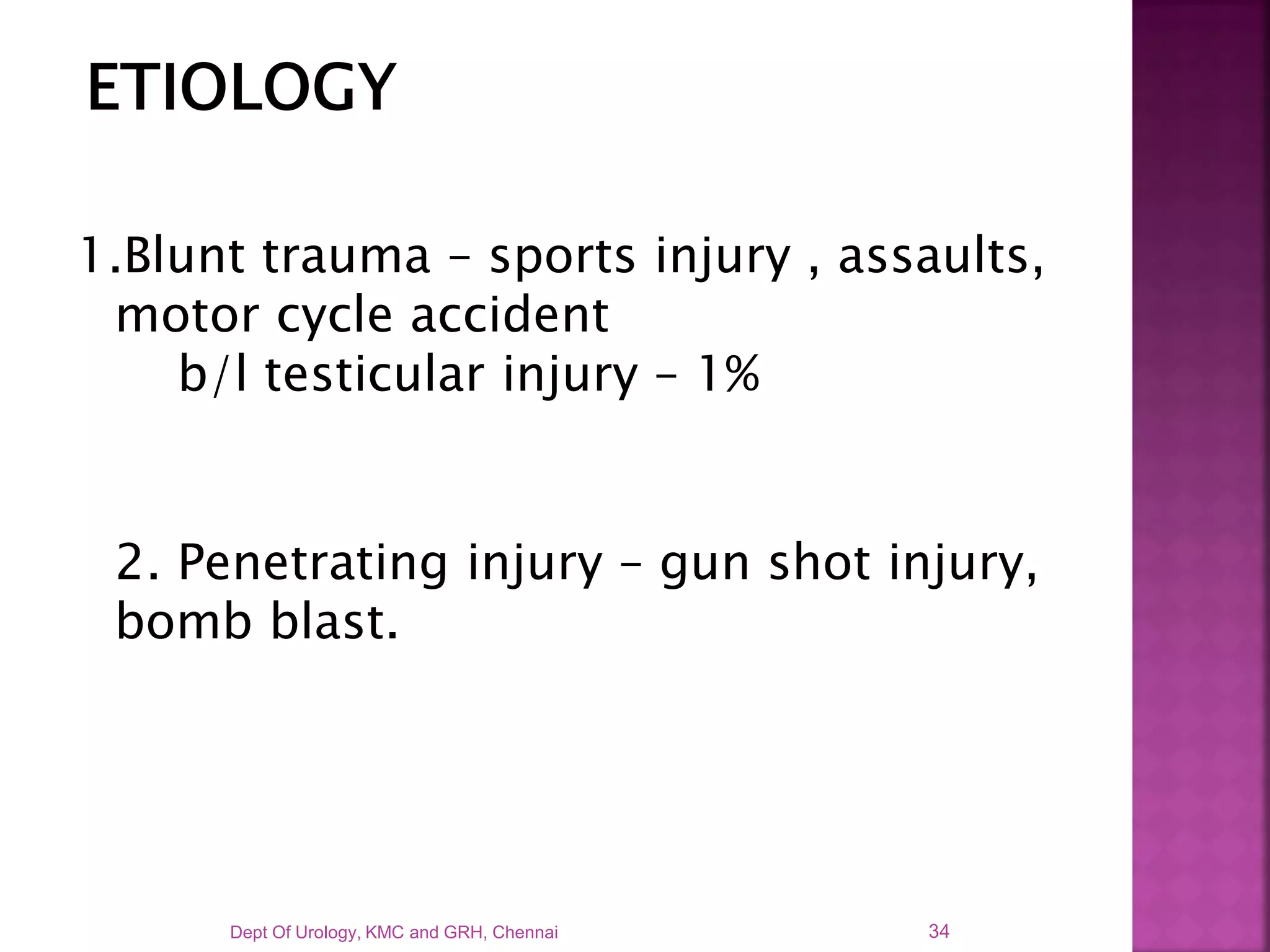 Gu trauma- genital | PDF