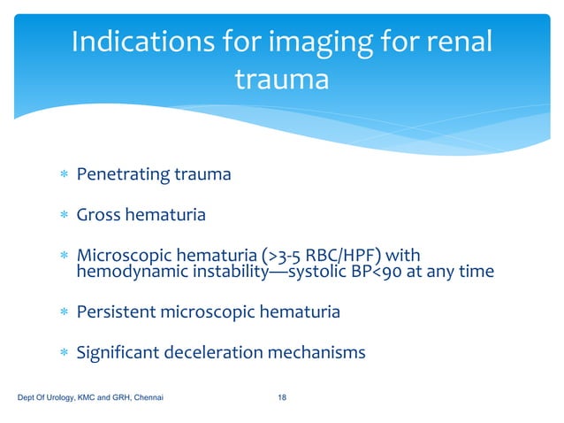 Gu trauma- renal 2 | PPT