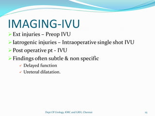 Gu trauma- ureter | PDF