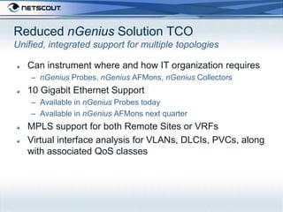 Gigamon U - Net Scouts Honor, Integrated Performance Monitoring ...