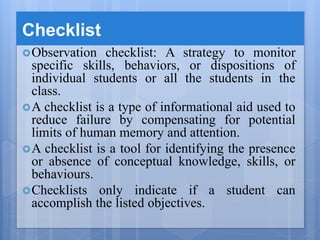 Checklist | PPTX