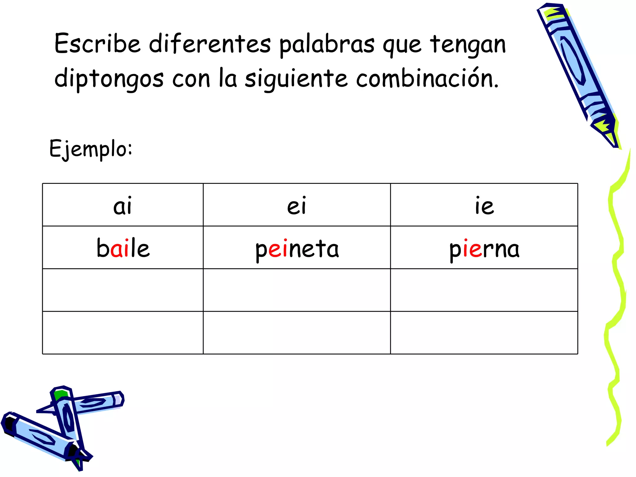 Guía Metodologica De Diptongos Y Triptongos Diapo | PPT