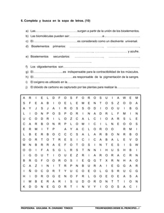 Guía 1 bioquímica - bioelementos | PDF