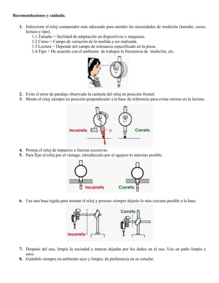 Guía 1 intrumentos de medición del taller | PDF