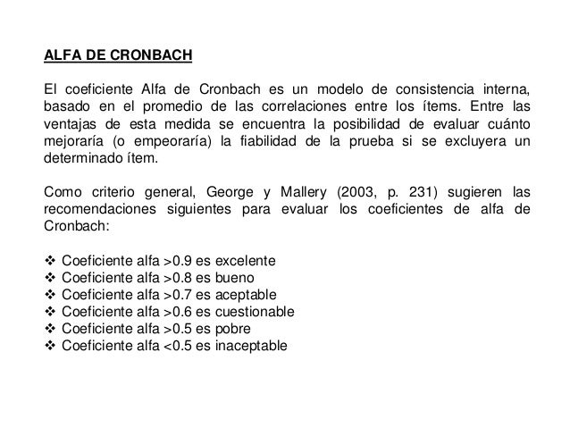 Estadística: Chi Cuadrado y Alfa de Crounbach